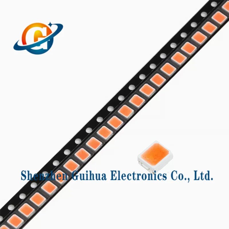 20 шт. оригинальные 3528/1210 SMD светодиод оранжевый оранжевый светодиод высокой яркости