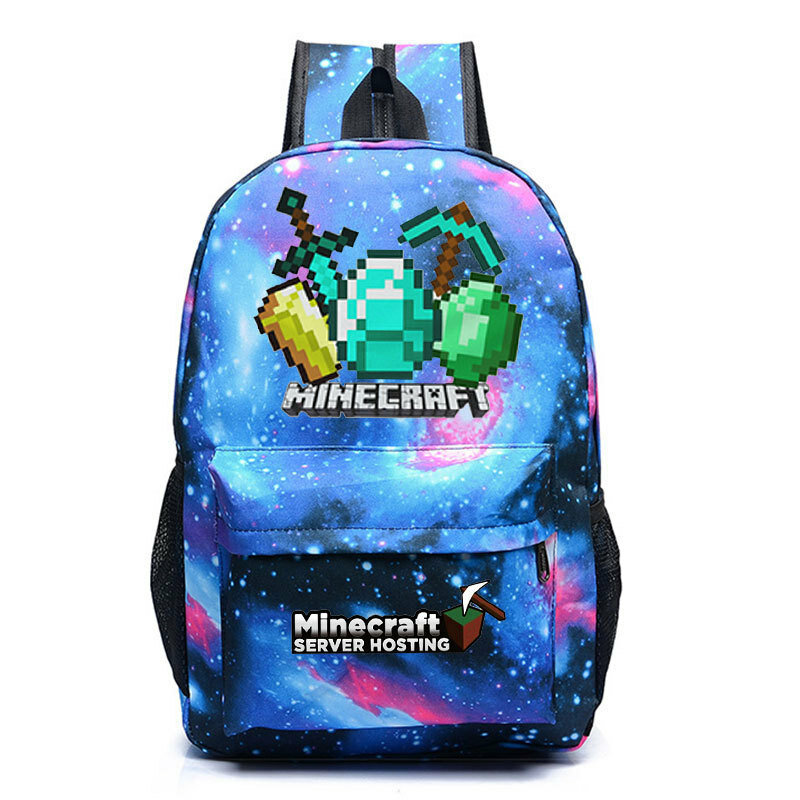 Школьная сумка Minecraft, рюкзак для школьников начальной школы, рюкзак большой вместимости, рюкзак Эндермена