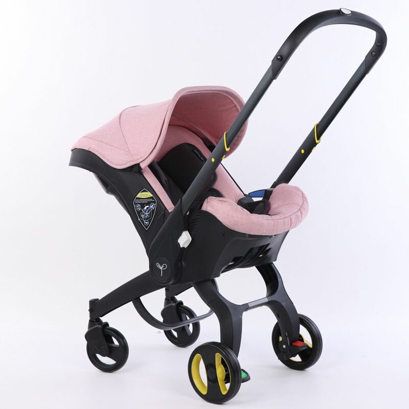 Универсальная модульная коляска 4 в 1 (автокресло-переноска) Foo Foo Vinng + сумка-рюкзак + накидка на ножки, цвет серый