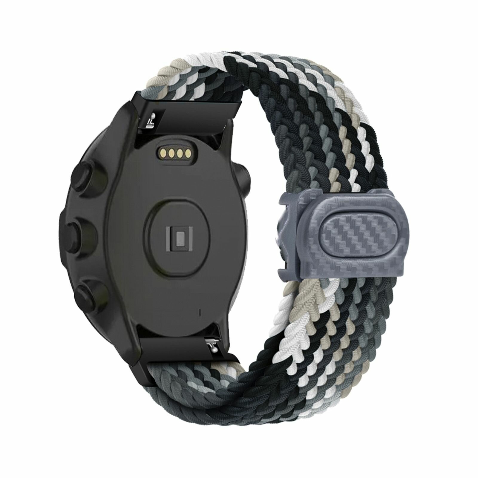 Плетёный ремешок из эластичной ткани для фитнес браслета Suunto 7/Spartan Sport/9 Titanium/9 Baro/Suunto9