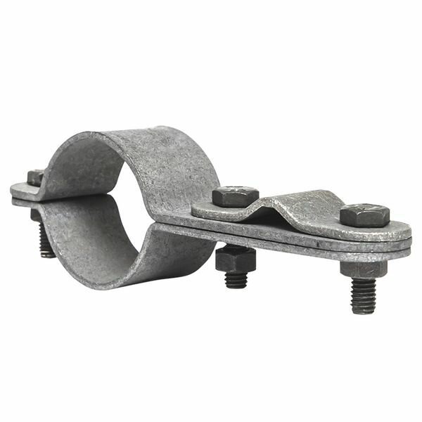 Зажим прутка на молниеприемной мачте d40мм PROxima, EKF LP-33040 (1 шт.)