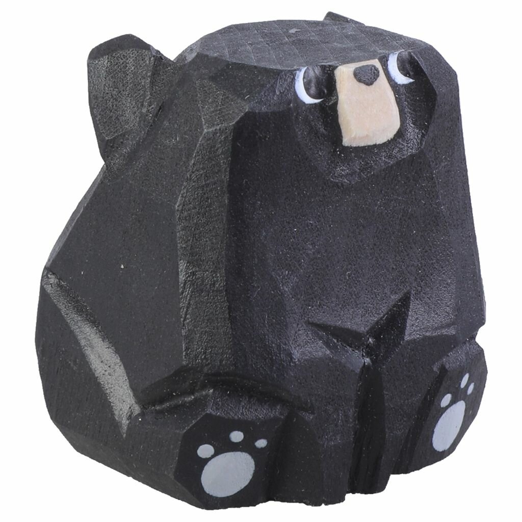 Маленькая деревянная статуэтка животного, прекрасная фигурка ручной работы, вырезанная по дереву, Декор для рабочего стола