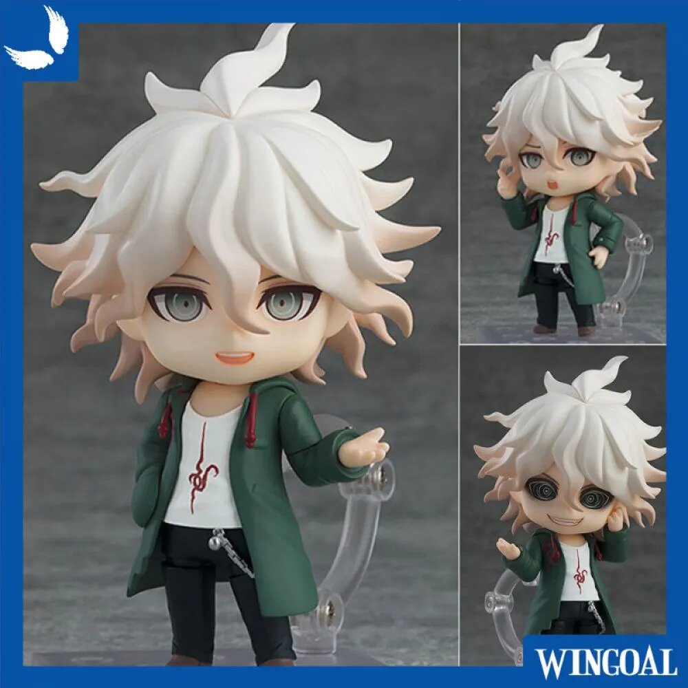 Фигурка Нендороид Данганронпа Нагито Комаэда/ Danganronpa 1.2 Reload Nagito Komaeda подарок для фаната (10 см) 2580