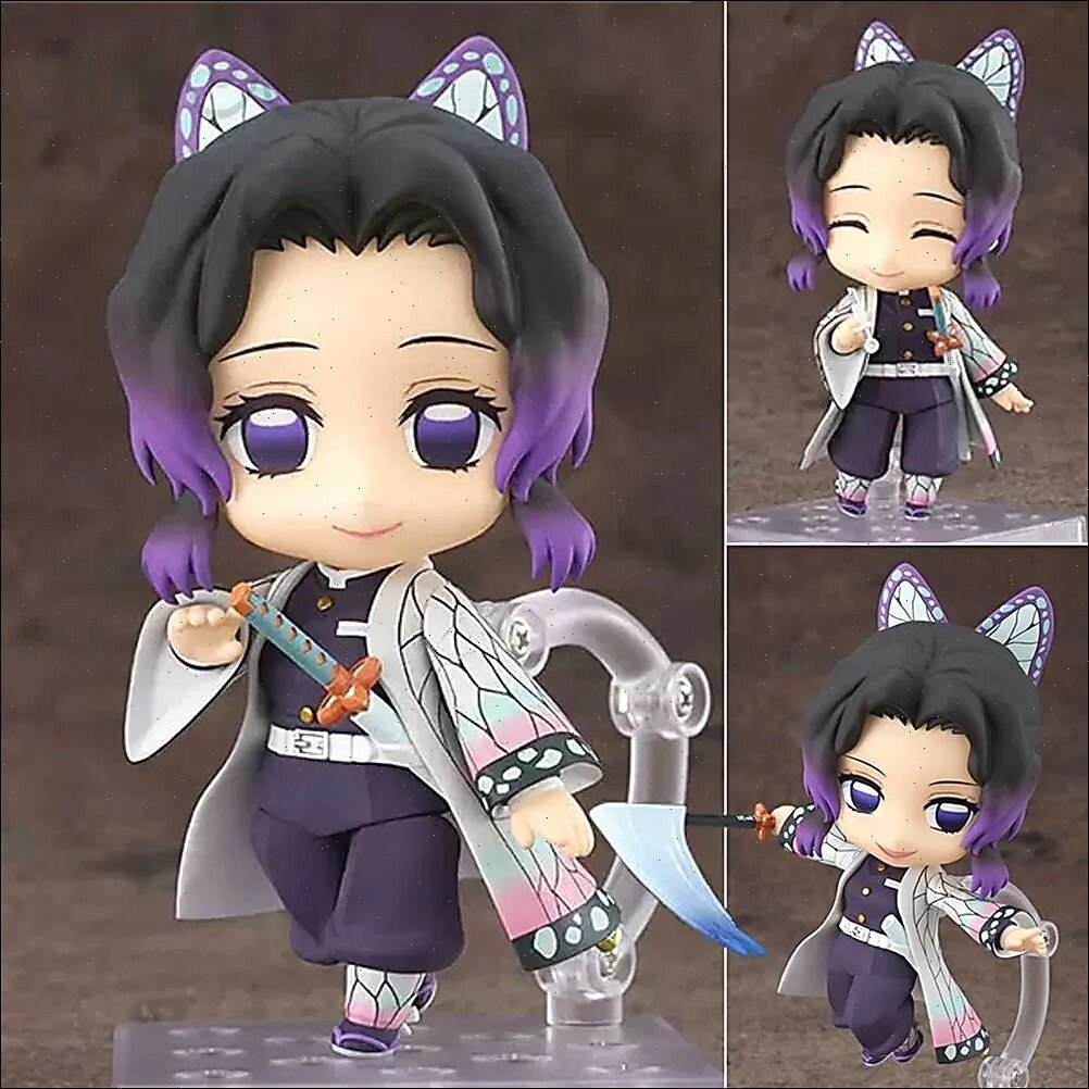 Фигурка Клинок рассекающий демонов Шинобу Кочо / Demon Slayer Shinobu Kocho Подарки для болельщиков 10 см