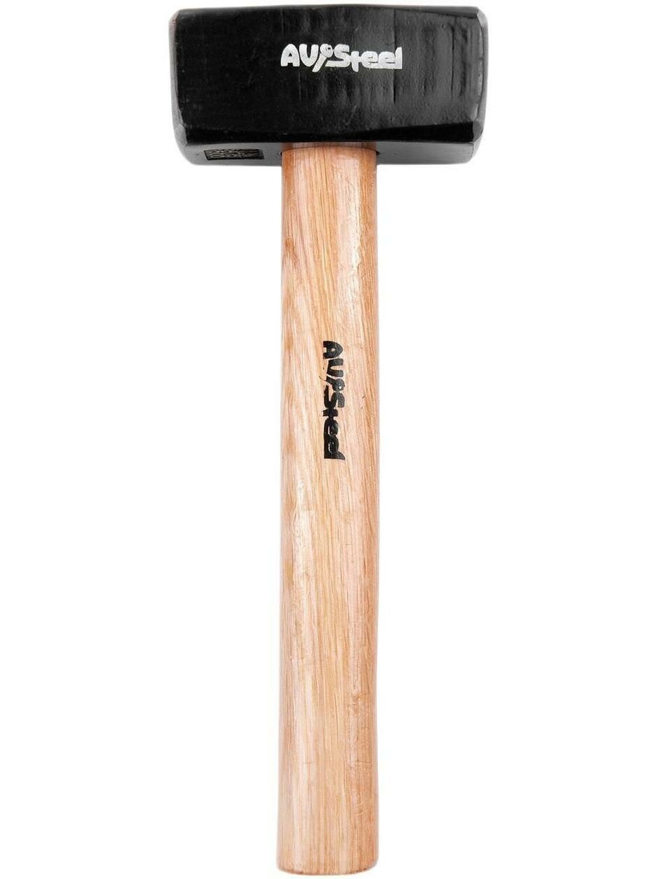 Кувалда слесарная 1500гр с деревянной рукояткой "AV Steel" AV-274015