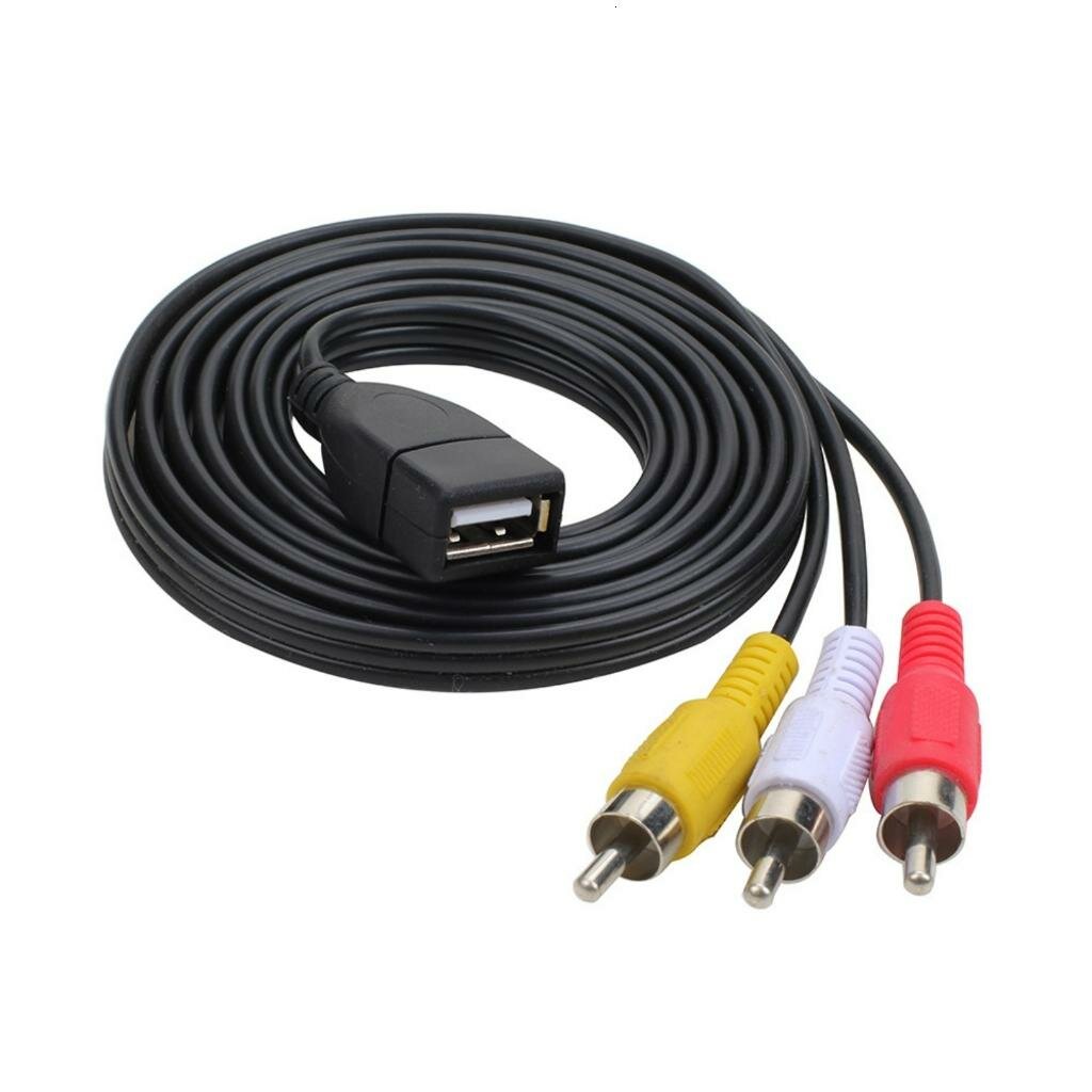 USB-разветвитель на 3 RCA, 0.3m
