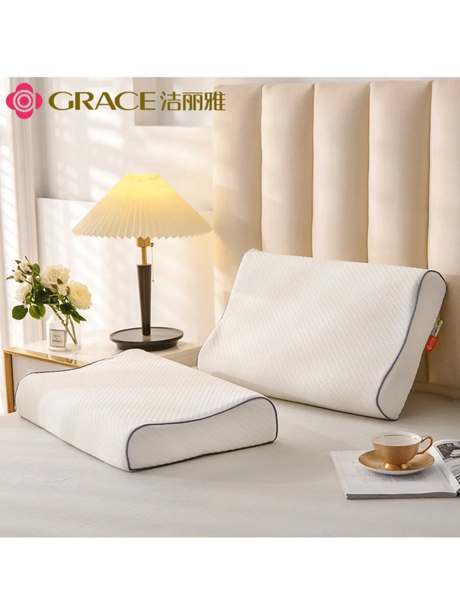 Подушка Grace из натурального латекса 40x60x22см