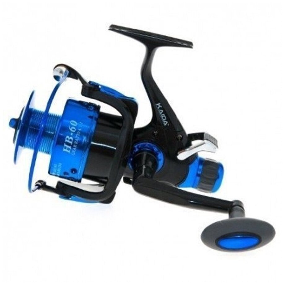 Катушка рыболовная с байтраннером Kaida HB-30-3BB, безынерционная