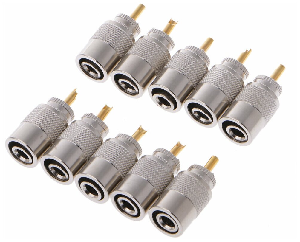 10 шт, СВЧ-проводка, комплект из 3 предметов, антенна RG8U RG58-3, Соединительный кабель PL259 с разъемом M