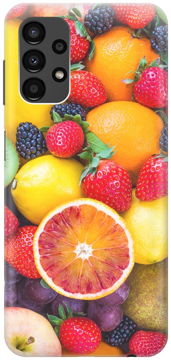 Силиконовый чехол Сочные фрукты на Samsung Galaxy A13 4G / Самсунг А13 4Г