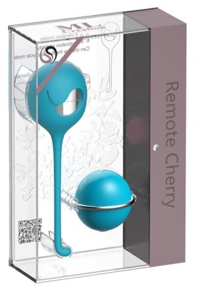 Виброяйцо ML Creation с пультом Remote Cherry, USB, зеленый, 36х119 мм