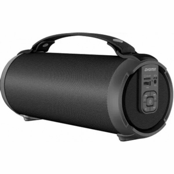 Колонка портативная Digma D-PS1520 черный/черный 16W 1.0 BT 10м 1500mAh