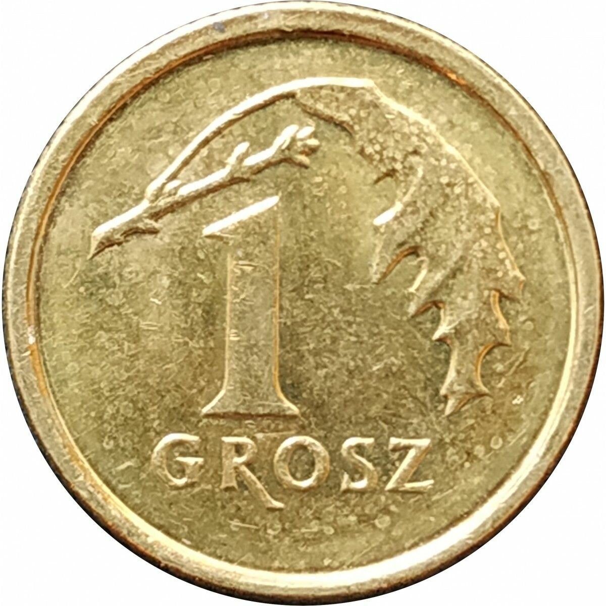 1 грош 2015 Польша из оборота