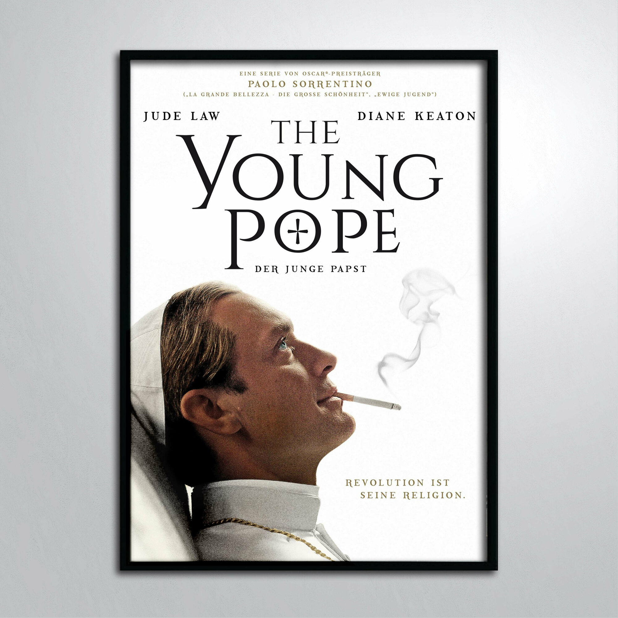 Постер без рамы/Молодой Папа Паоло Соррентино The Young Pope