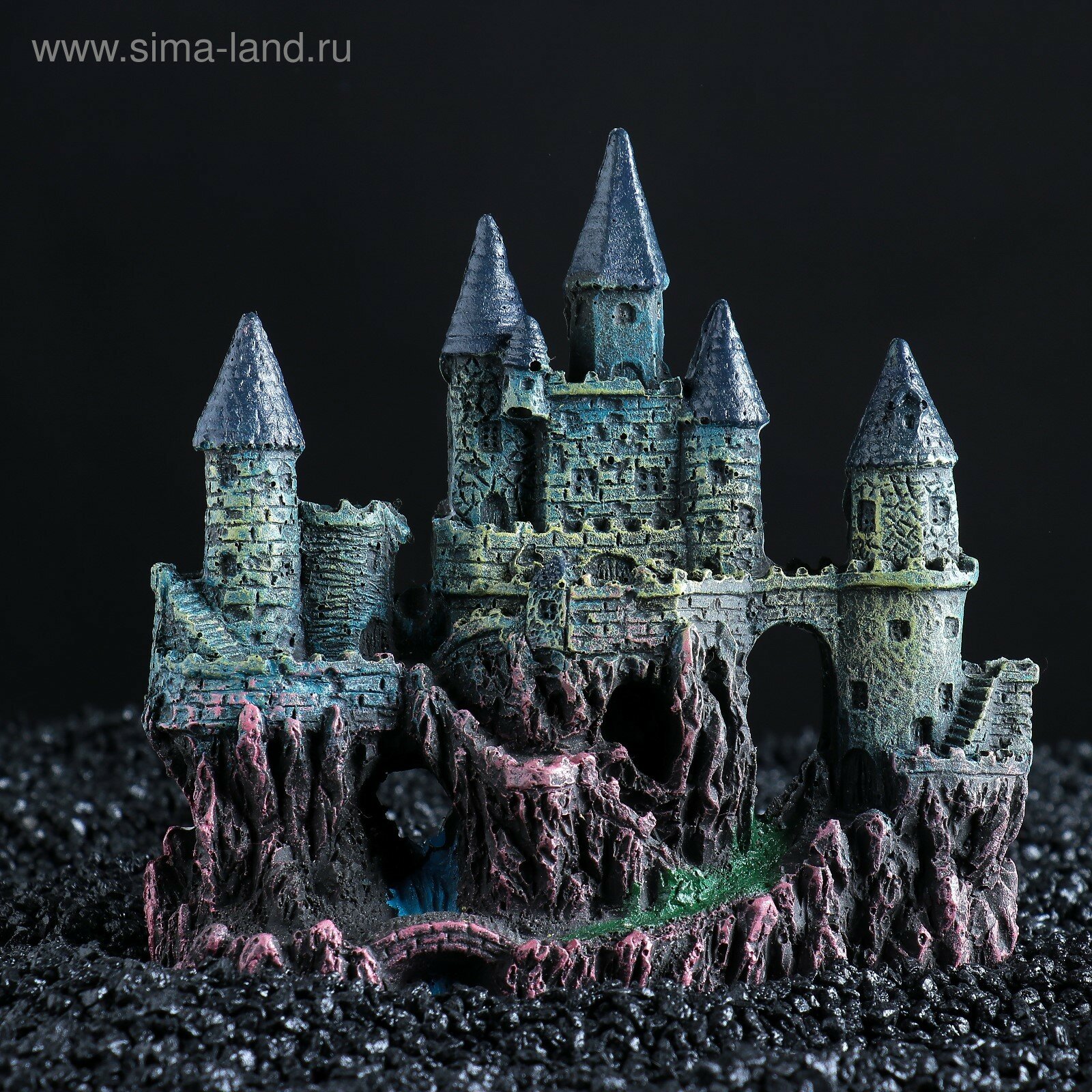 Декор для аквариума «Замок», 16×7×15.5 см