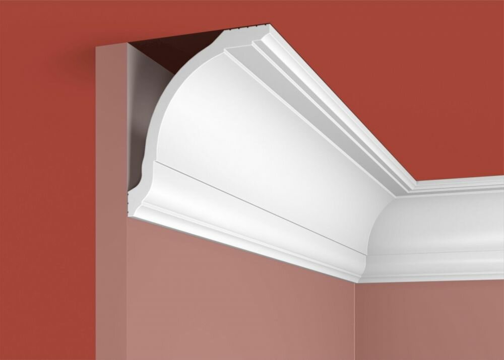 Карниз Cosca Экополимер KX015 В97хШ84хД2000 мм / Коска.