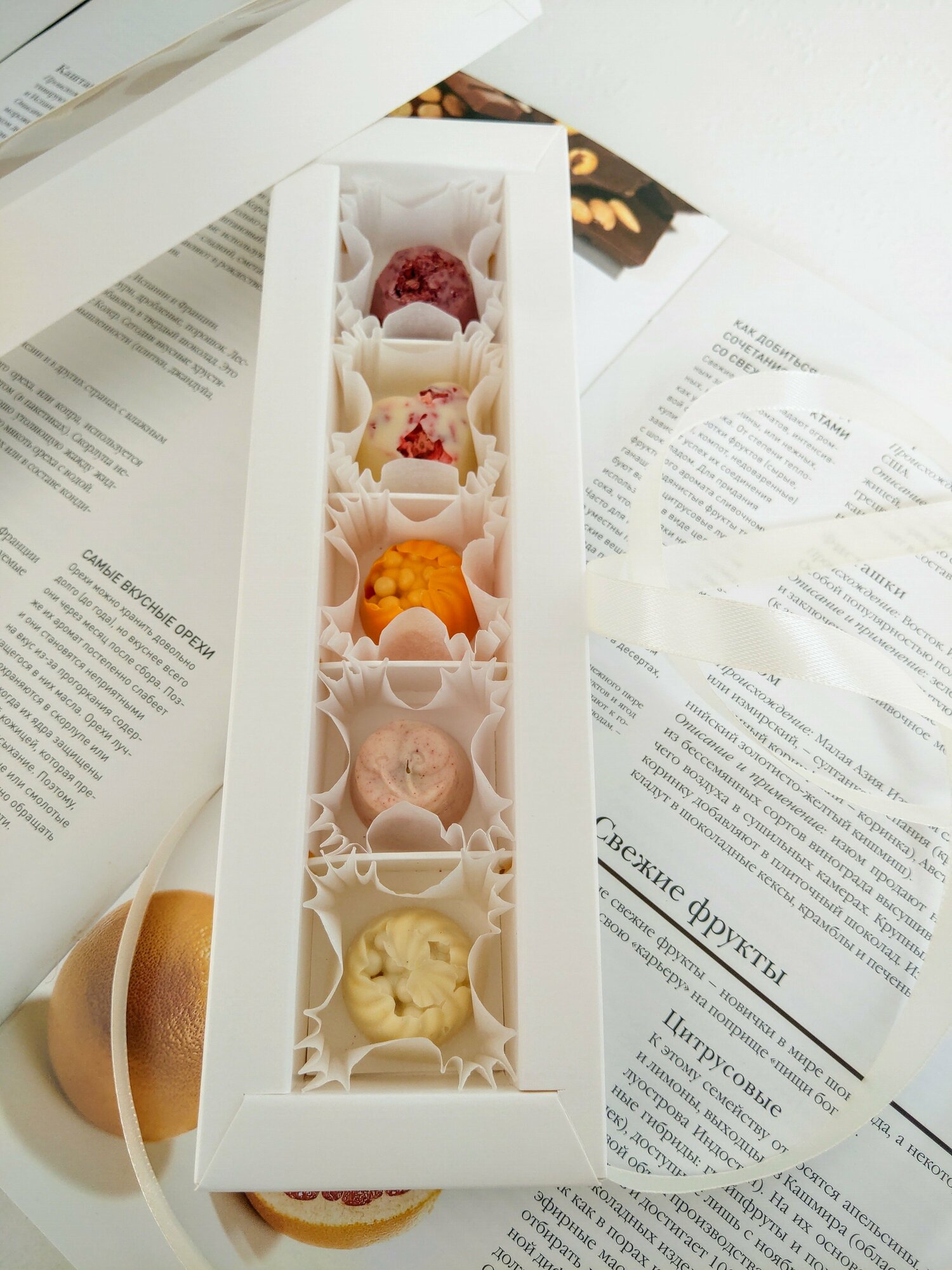 Шоколадные конфеты ручной работы "Ассорти 8 марта "праздник