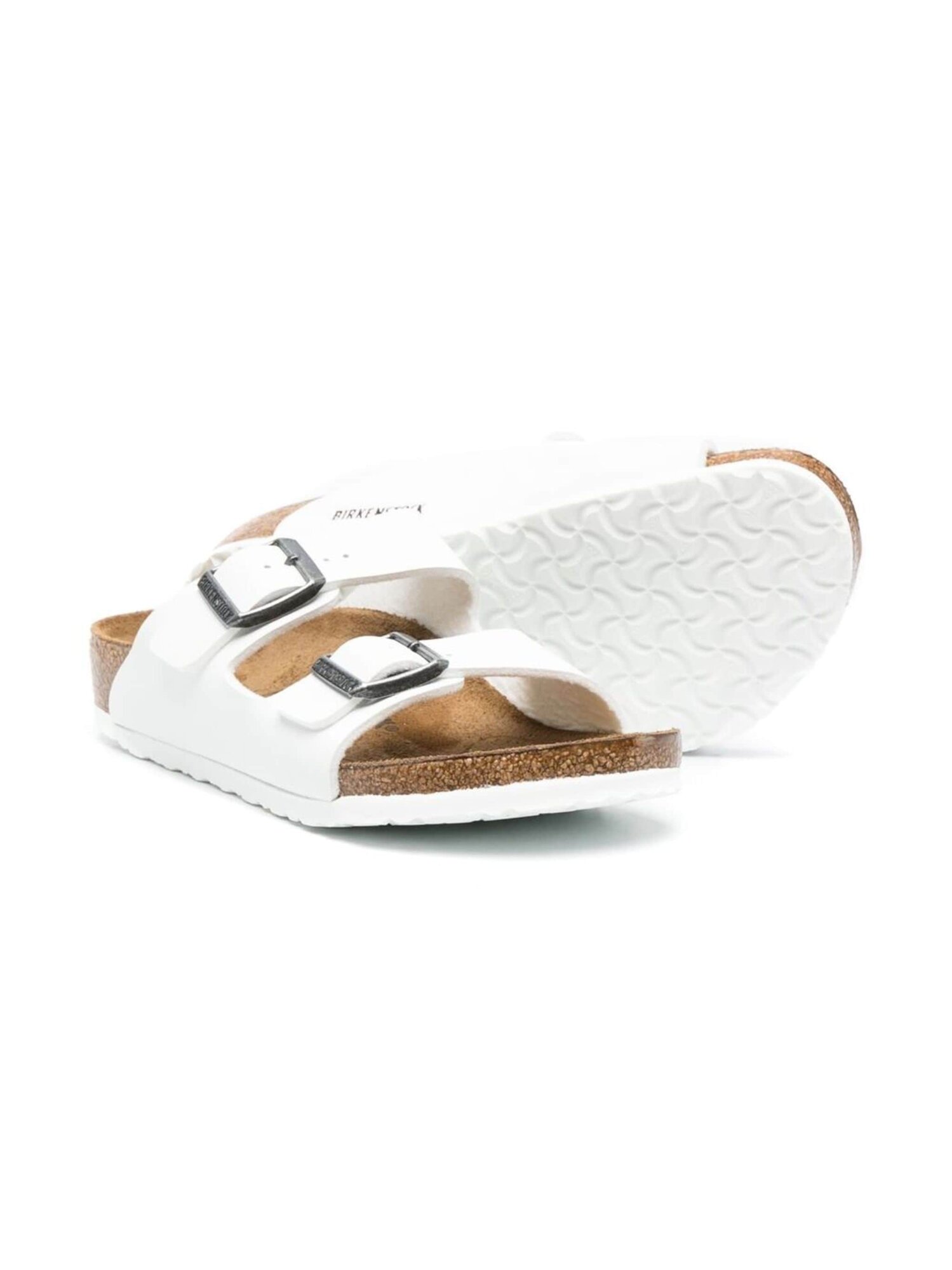 Сандалии Birkenstock Arizona, размер 29 EU, бежевый/белый — фото 1
