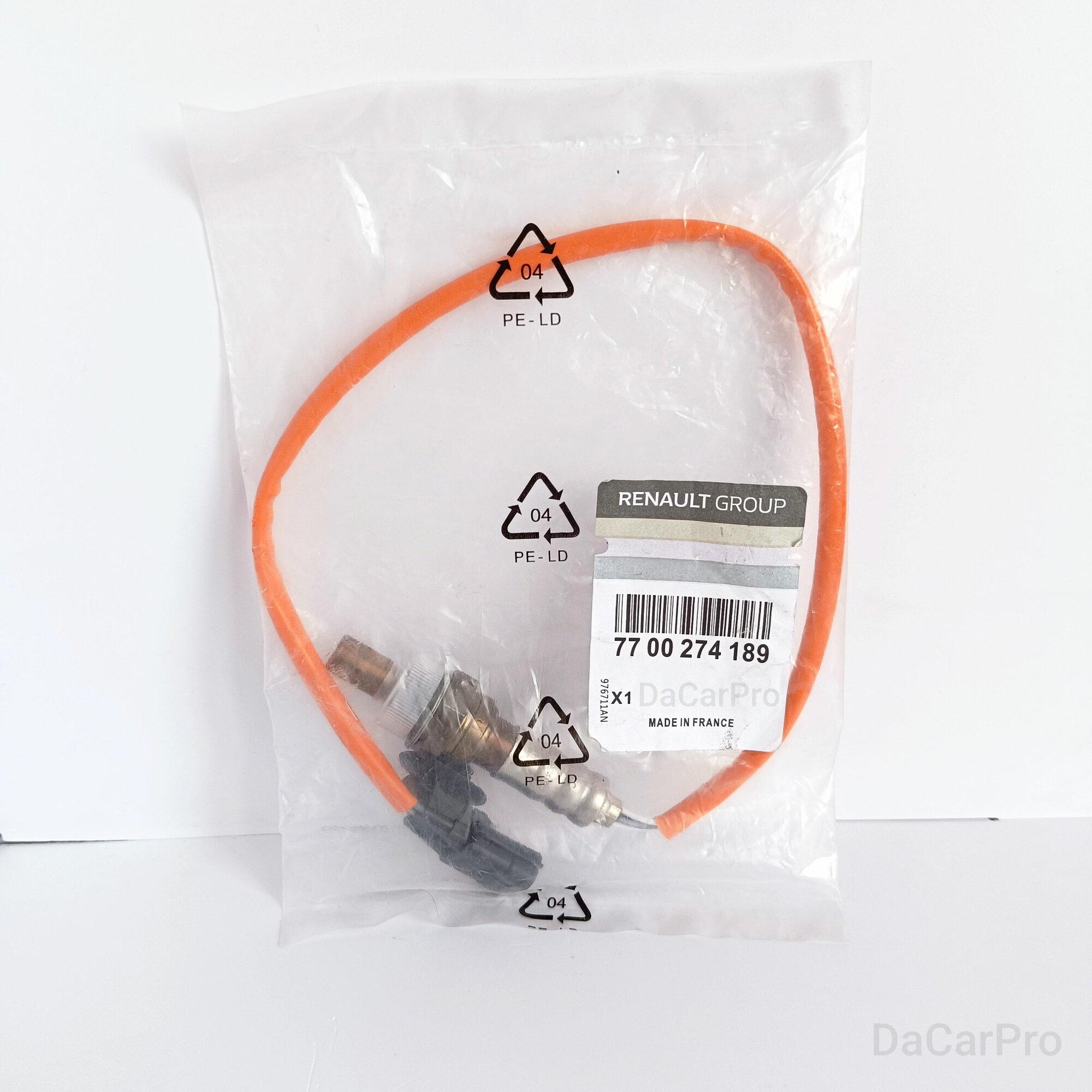 Датчик кислородный 7700274189 Renault Logan, Clio/Symbol, Kangoo, Sandero / Лямбда-зонд