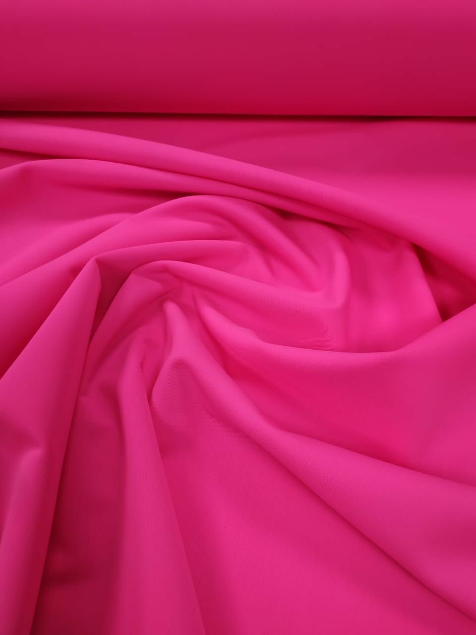 Ткань бифлекс, розовый, однотонный , отрез 50 см, ширина 150 см