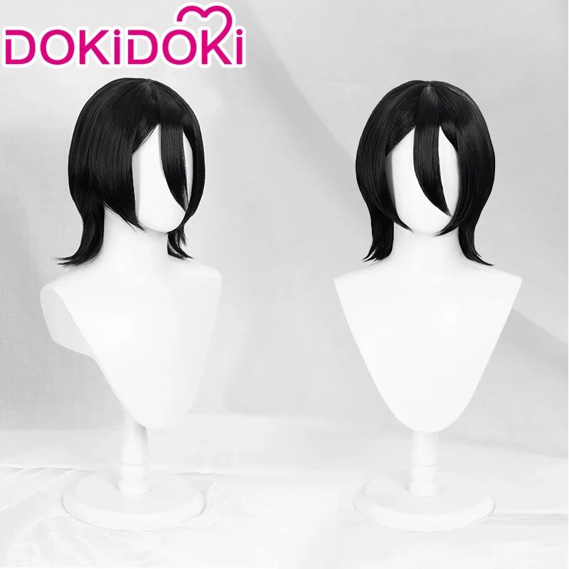 Косплей парик Rukiaa белый Rukiaa Black Wig
