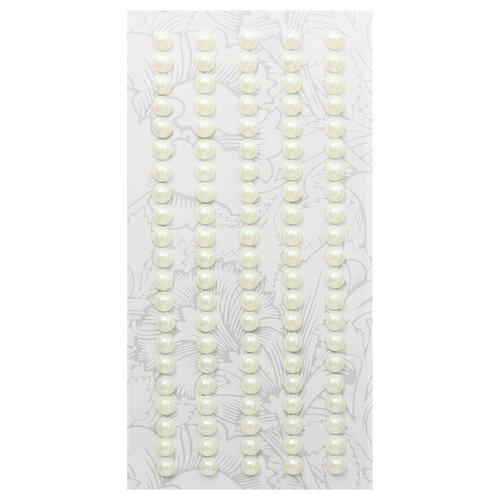 Декоративные наклейки 'Жемчуг', 5 мм, Astra&Craft (Z24 молочный)