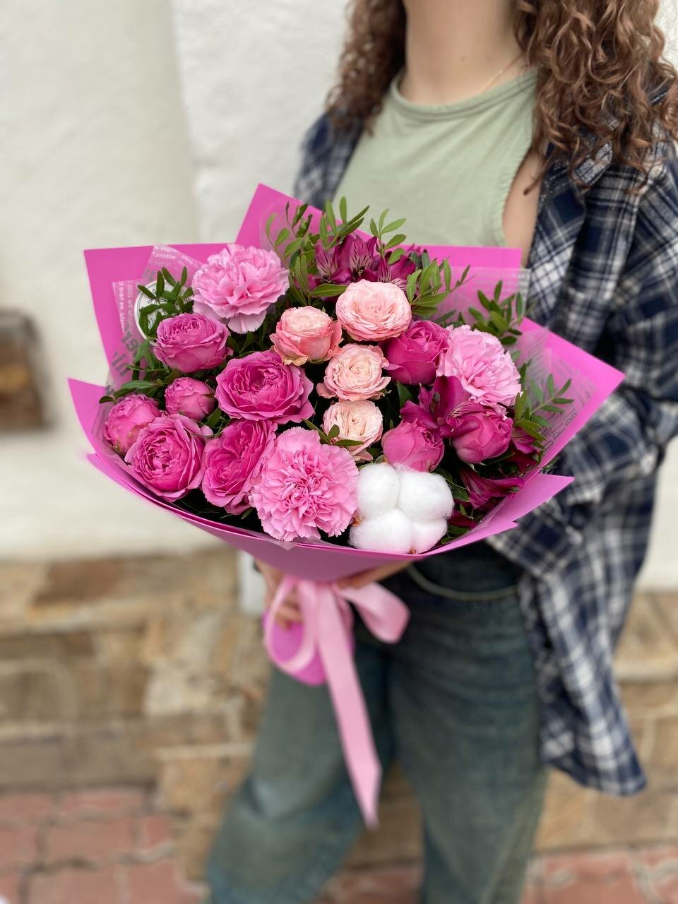 Букет Клубничка