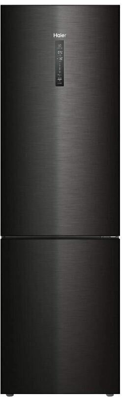 Холодильник Haier C4F740CBXGU1, двухкамерный 401 л, с морозильной камерой, NoFrost, черный