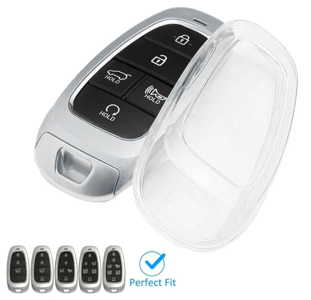 Брелок на ключи автомобиля для Хендай Сантафе Hyundai SantaFe, Tucson, Sonata, Palisade