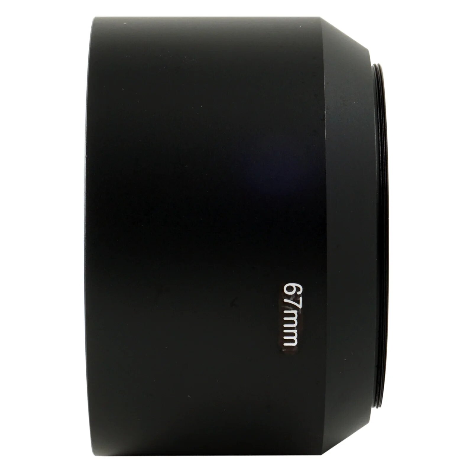 Металлическая бленда с резьбой CozyShot 67 мм x 0,75 мм для телеобъектива KMZ HELIOS 40-2 85 мм F/1,5 (крепление M42)