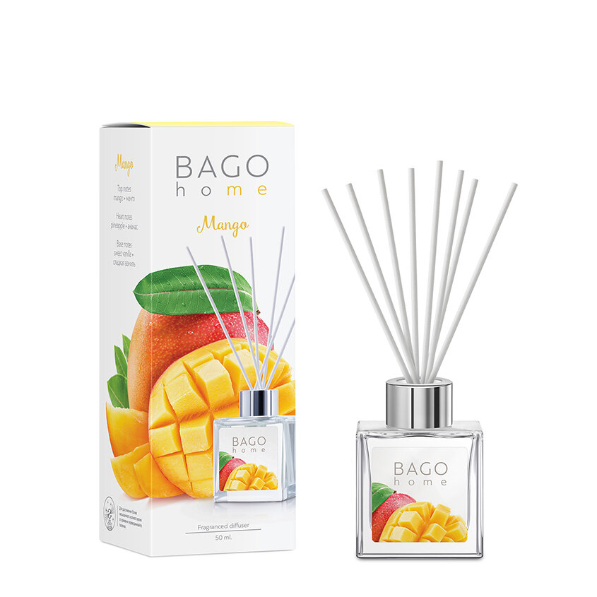Интерьерные духи `BAGO HOME` ORIGINALS Манго 45 мл