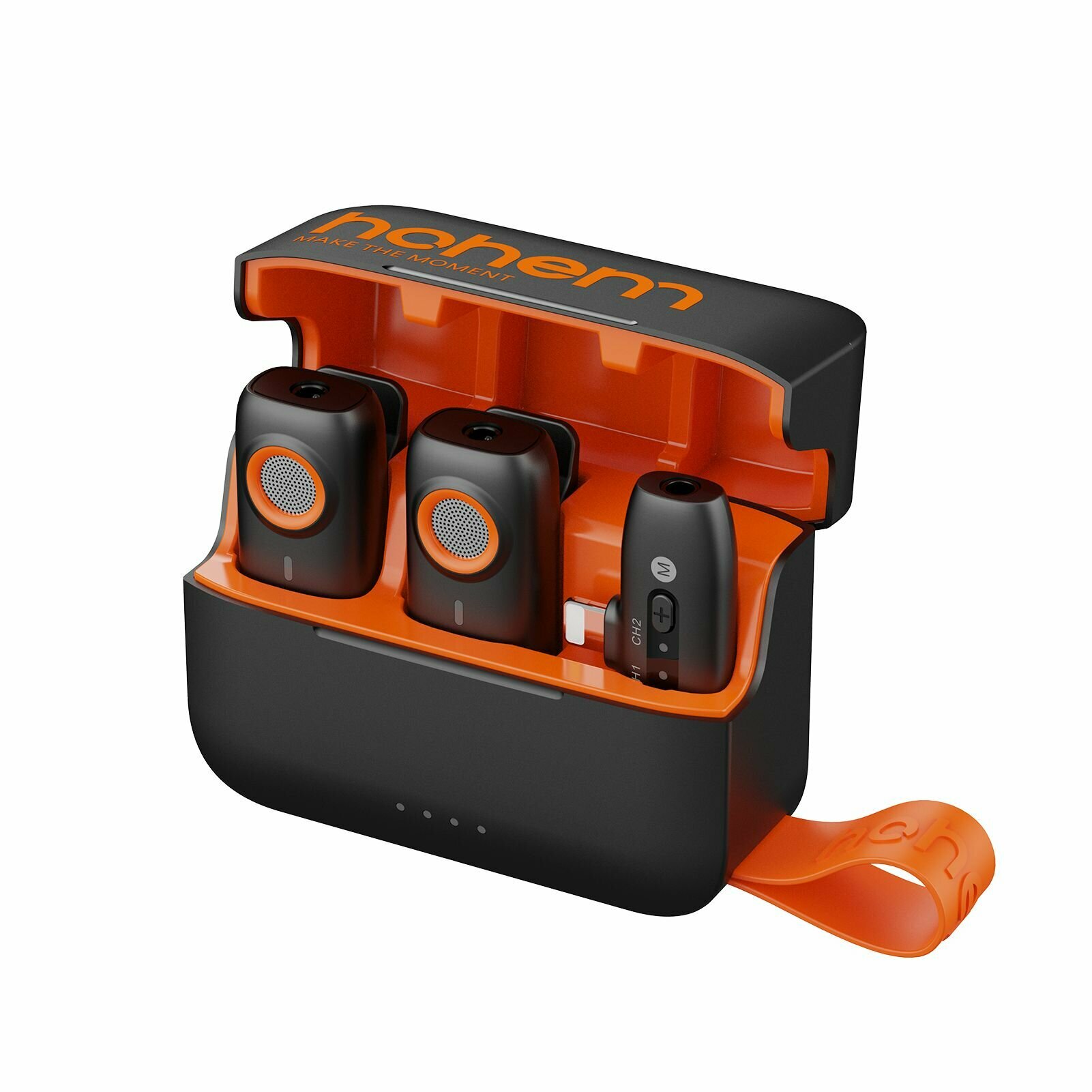 Andoer hohem MIC-01 One-Trigger-Two 2.4G Беспроводной микрофон