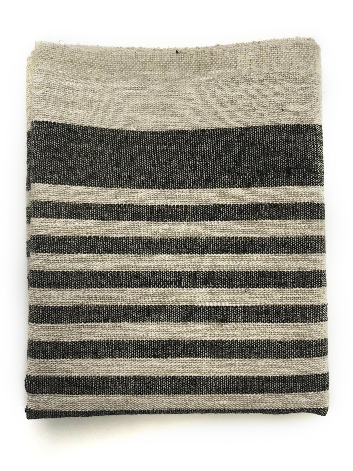 Простыня для бани Linen Steam Стоун 50х160 см, лен, полоски, серый LS-STO-02-50160