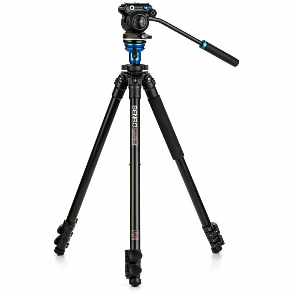 Штатив видео Benro A1573FS2PRO Classic с видеоголовой/алюминиевый с клипсами