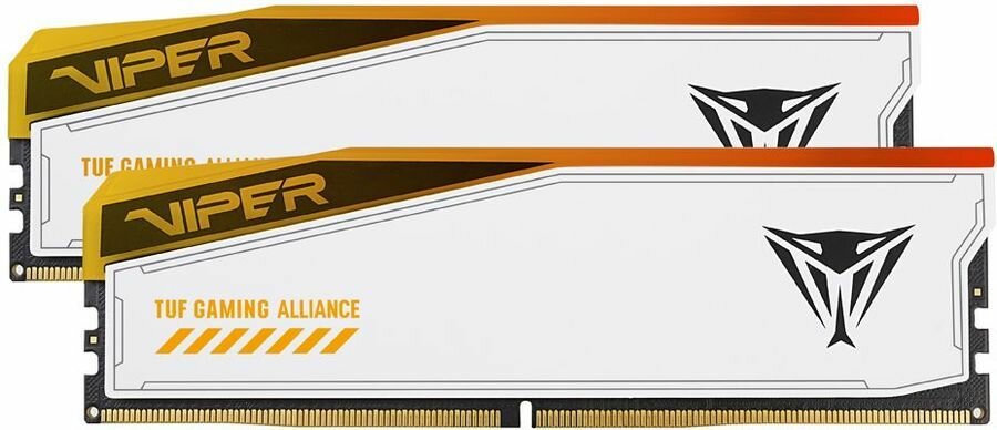 Модуль оперативной памяти Patriot Memory Viper Elite 5 RGB TUF Gaming Alliance (PVXR532G80C38K) DDR5, DIMM, 6000Mhz(retail) PVER532G60C36KT