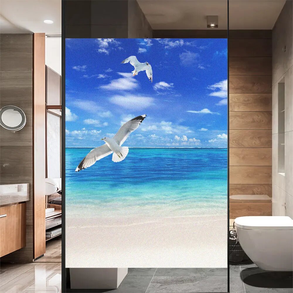 Статичная плёнка для окон 70x160cm, цвет A