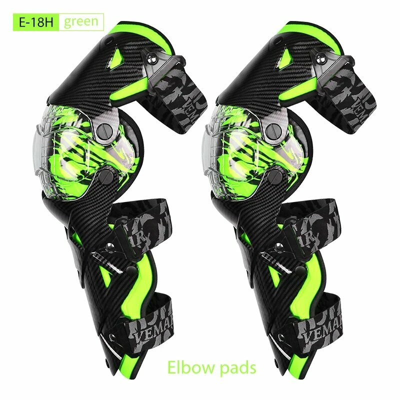 Красные налокотники для мотокросса, защита на локти мотоцикла, защитное Green-Elbow pads