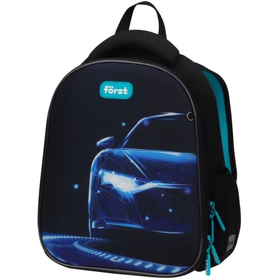 Ранец Forst F-Top облегченный "Automotive" 36*28*15см, 2 отделения, 2 кармана, анатомическая спинка