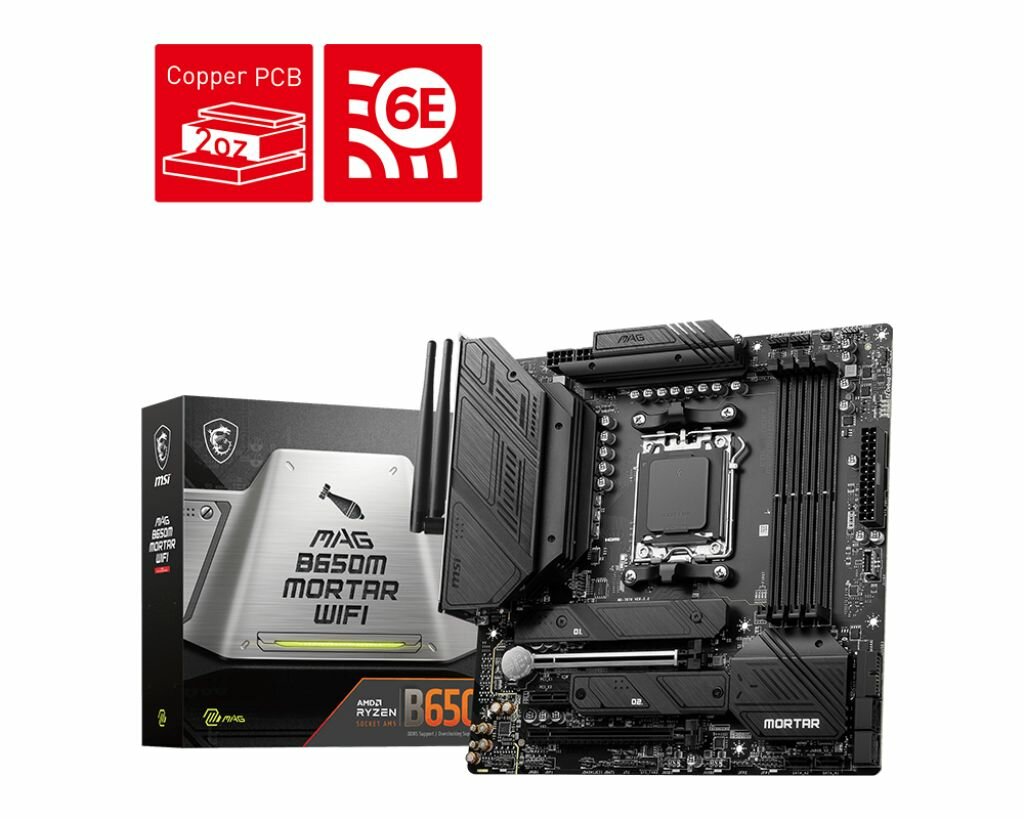 Материнская плата MSI MAG B650M MORTAR WIFI