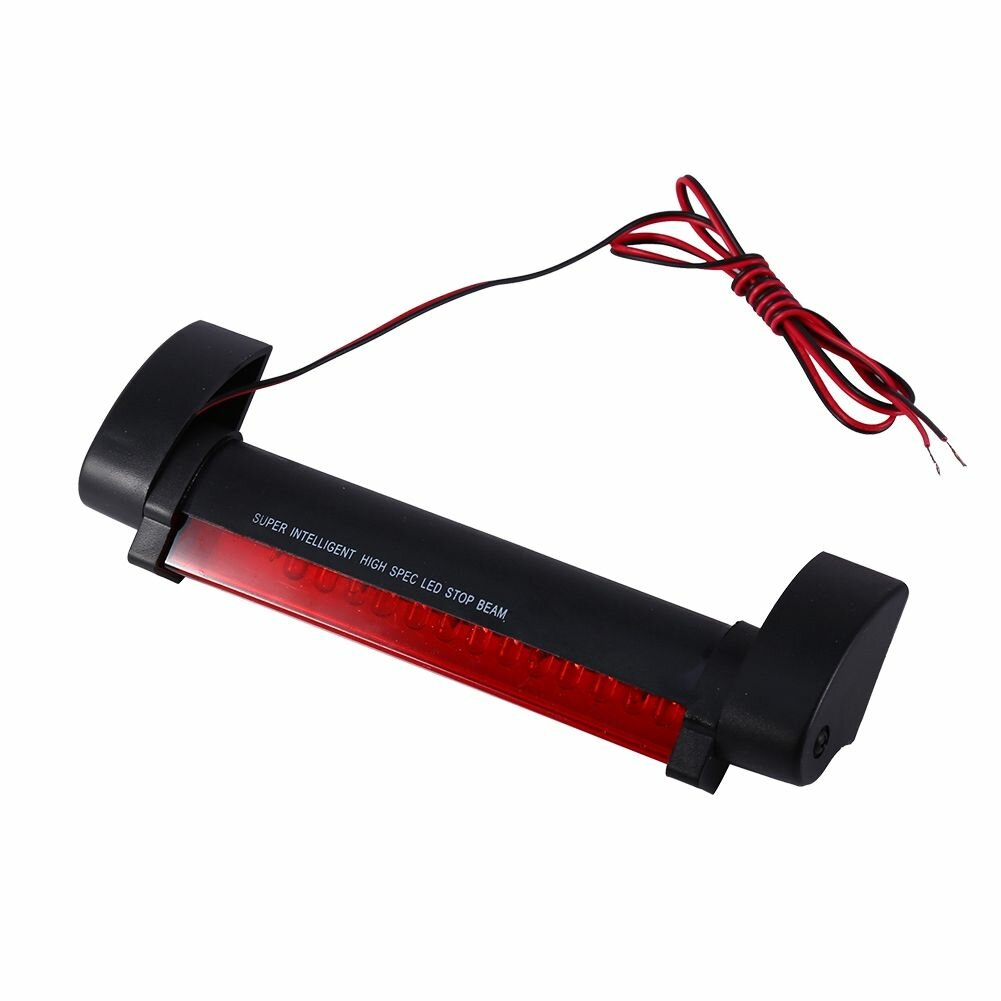 Универсальный красный 14 светодиодный 3-й автомобильный задний стоп-сигнал с высоким креплением, стоп-сигнал 12 В