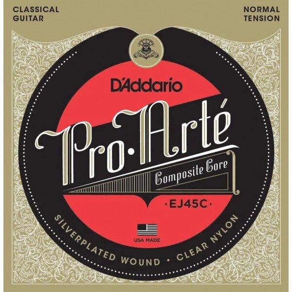 Струны для классической гитары DAddario EJ45C