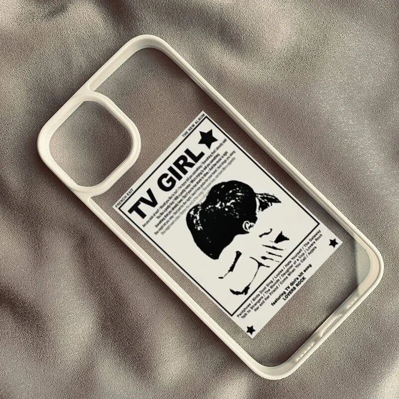 Чехол для телефона с постерами в стиле ретро TV Girl для iPhone 15 14 16 Pro Max 13 12Mini 11 XR XS X 7 8Plus Hot Singer, противоударный жесткий чехол Fundas Style 5, For iPhone 15