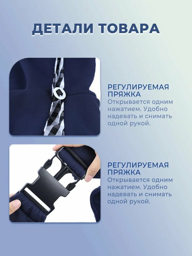 Переноска "Клетка", для кошек и собак, темно-синего цвета, клиппер, 80x65x30 см — фото 1