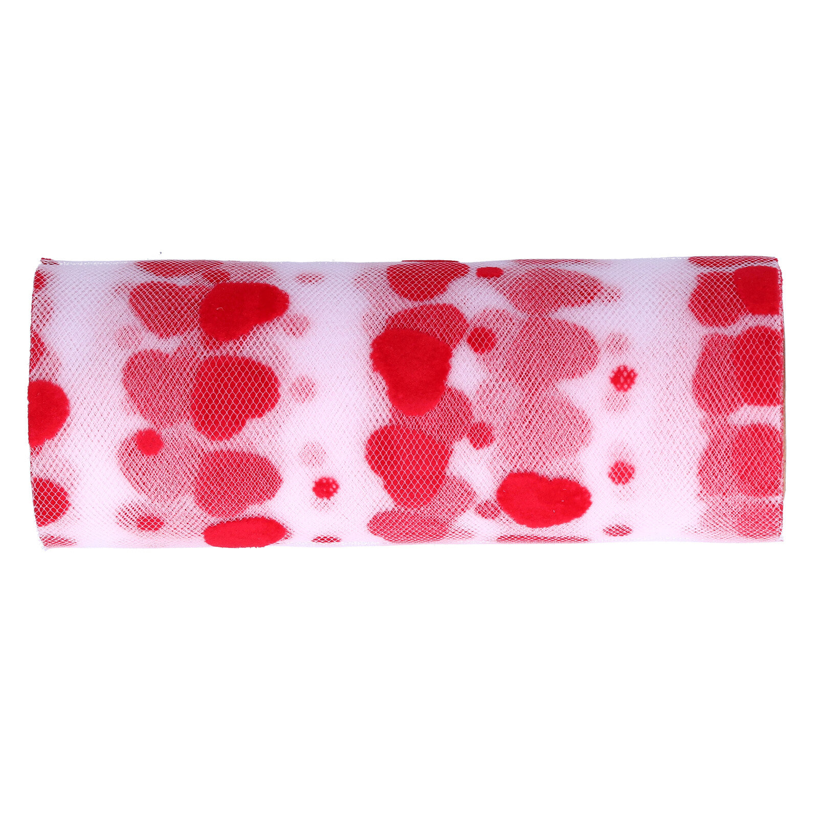 Тюль в рулонах, 10 ярдов, красная лента в форме сердца, упаковочная лента, сделай сам, резка, романтические аксессуары для рукоделия