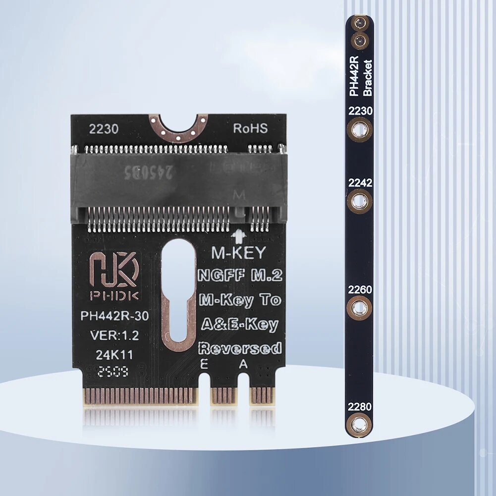 Адаптер M.2 A+E к NVME SSD — фото 1
