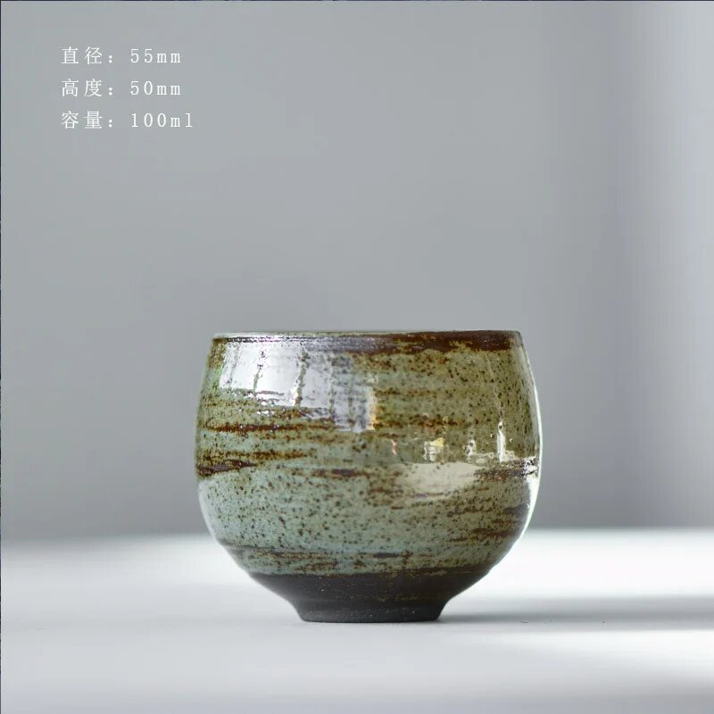 Ретро керамическая чашка для чая