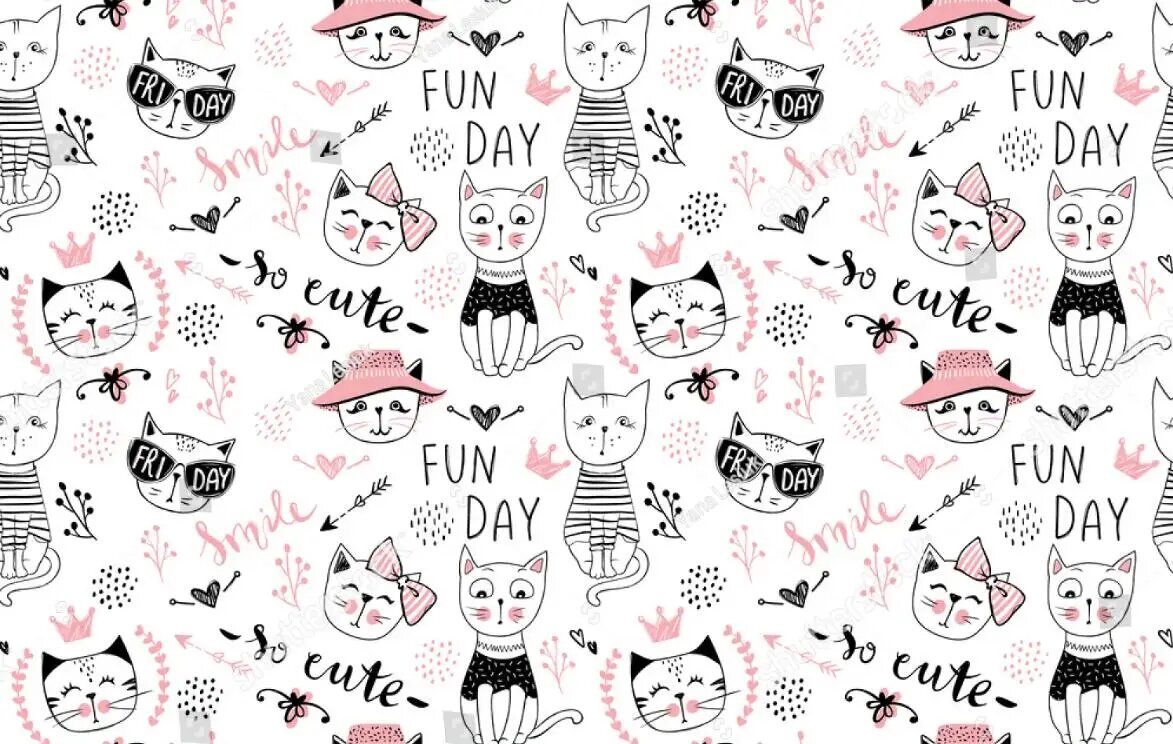 Beibehang шелковые обои для детей в скандинавском стиле с котами 675114805, straw pattern