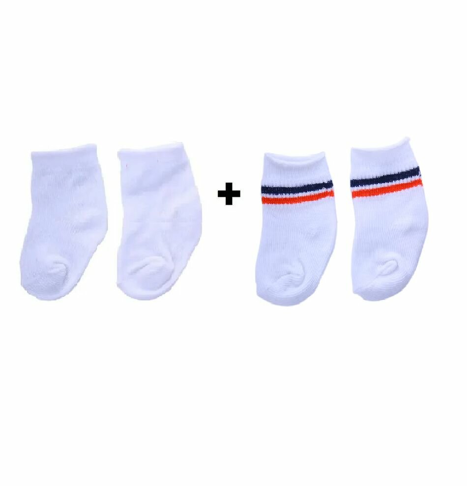 Одежда для кукол 38-60 см. Носки 2 пары