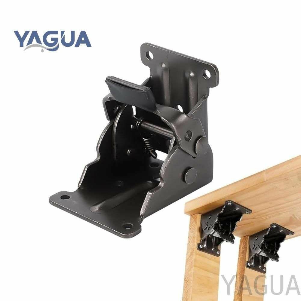 1шт шарнирные ножки стола самоблокирующиеся петли, Откидная на 90 градусов самоблокирующаяся мебельная откидная петля YAGUA