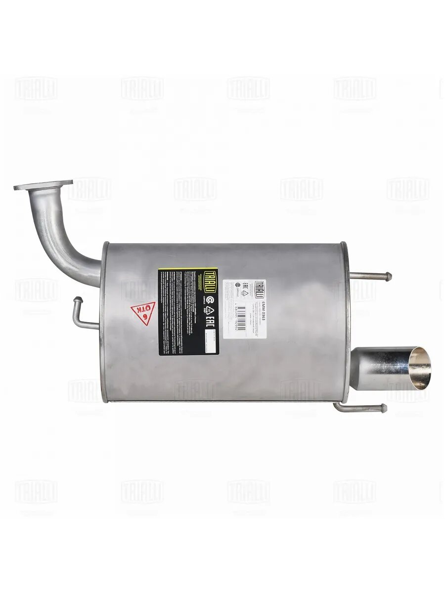 Глушитель для а/м Toyota Camry (06-) 2.4i осн. (алюм. сталь)